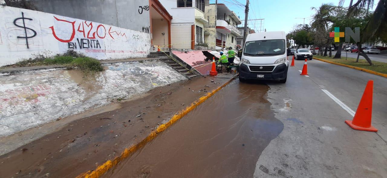 Megafuga Deja Sin Agua A Colonia Ortiz Rubio Grupo Mas Trabaja En